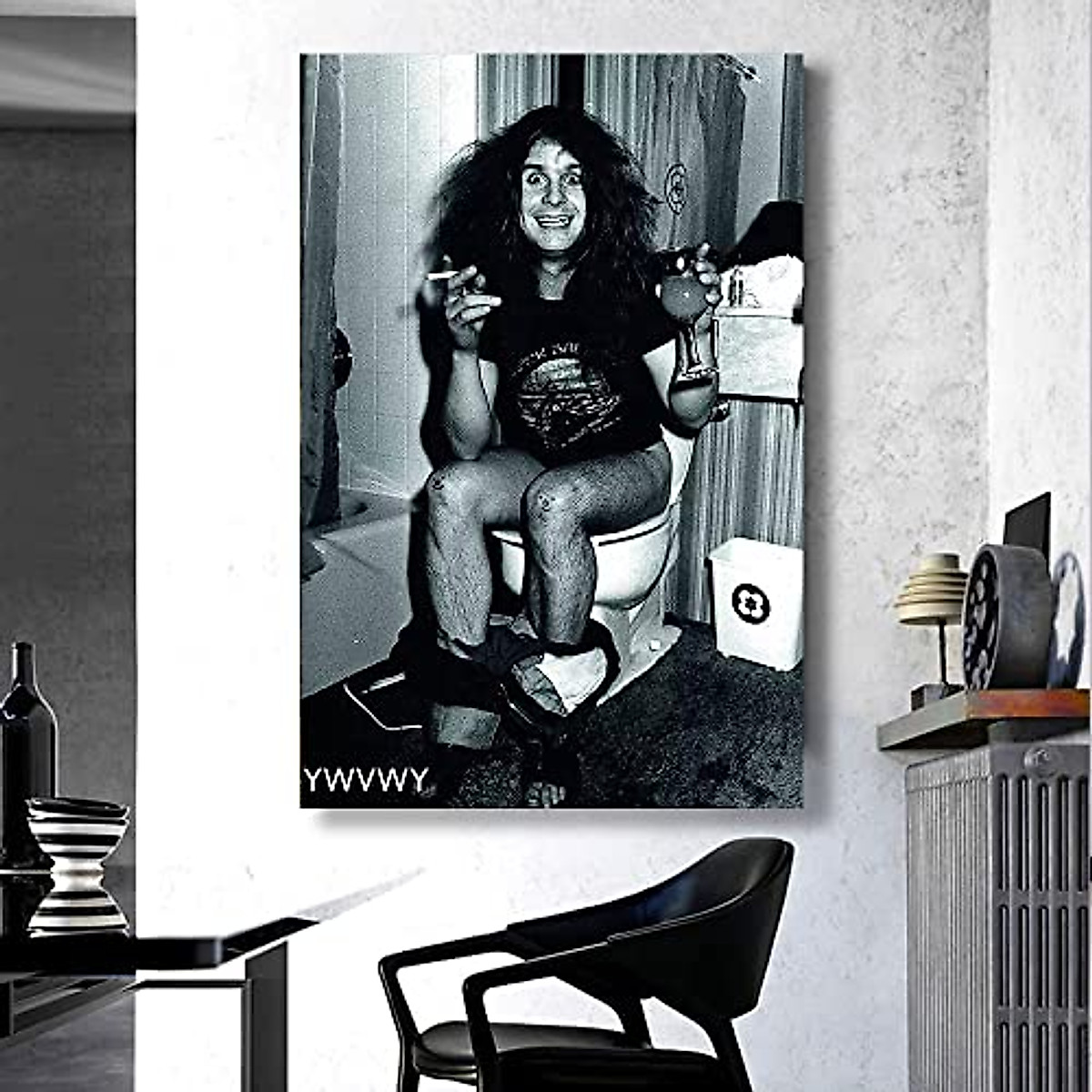 YWVWY Singer Cool Artworks Painting Wall Art Canvas Prints Hanging Picture Home Decor Posters Gift Idea 12x18inch(30x45cm)