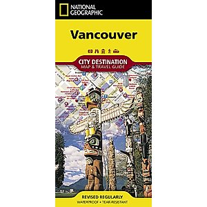 Vancouver Map (National Geographic Destination City Map)