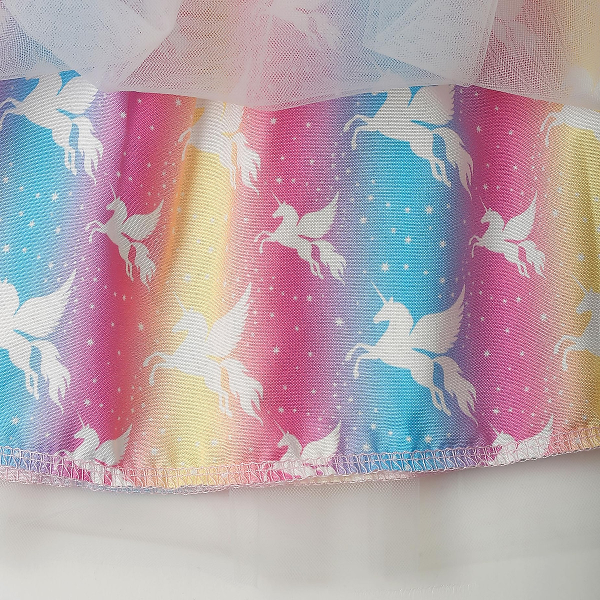 Kids Girls 2 Piece Valentine's Day Outfits Ruffle Sleeve Sweatshirts Tulle Sequins Skirt Dresses Clothes Toddler Heart Print Shirt Tutu Set 8t