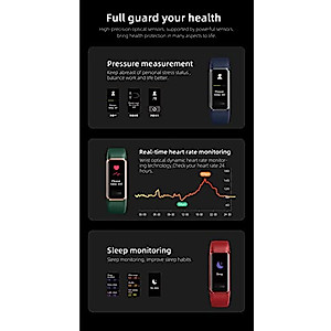 OCTANDRA Pulse VeryFit Fitness Tracker Alexa Built-in Heart Rate SpO2 Blood Oxygen Saturation Sleep Monitor Step Counter Running Pedometer 5ATM Waterproof Smart Watch for Men Women (GT Band) (Black)