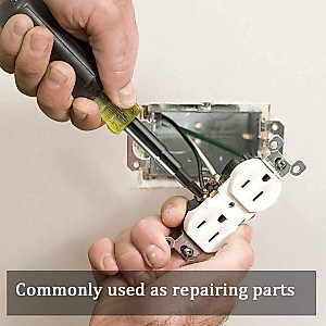 Yinpecly 30Pcs M4 x 5mm Machine Screws Phillips Cross Round Head Screw 304 Stainless Steel Fasteners Bolts