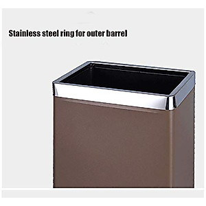 Huaqinglian 1.6Gallon Bathroom Trash Can with Lid,Small Pedal Kitchen Garbage Can,Office Bedroom Wastebasket Bin with Removable Liner Bucket.