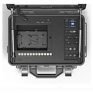 LILLIPUT BM120-4KS 12.5" 4K Monitor with 3D LUTS and HDR 4K Ultra-HD Native Resolution, Cover 137% Rec709 97% NTSC 90% DCI-P3 Color Space Color Space Peaking False Color & Time Code