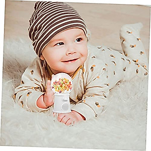 Abaodam 8pcs Mini Machine Cake Favor Boxes for Wedding Mini Vending Machine Money Coin Bank Mini Gumball Machine for Kids Cake Topper Decor Gumballs Machines for Candy