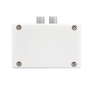 iKKEGOL Mini 2-Port RJ45 Network Key-Press Switch Splitter Selector Box 100M 2-in 1-Out or 1-in 2-Out