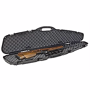Plano "Pro-Max Scoped Rifle Hard Case, 53.63"" L x 13"" W x 3.75"" H, Black