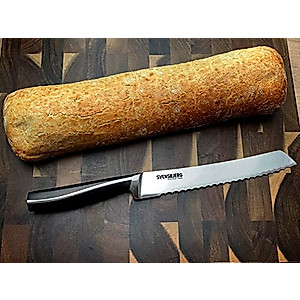 Svensbjerg Modern Chef Kitchen Knife Set without Block, Chef Knife Set Knives Kitchen Set, Knife set for Kitchen, Stainless Steel, Sharp, German Brand | SB-KS301