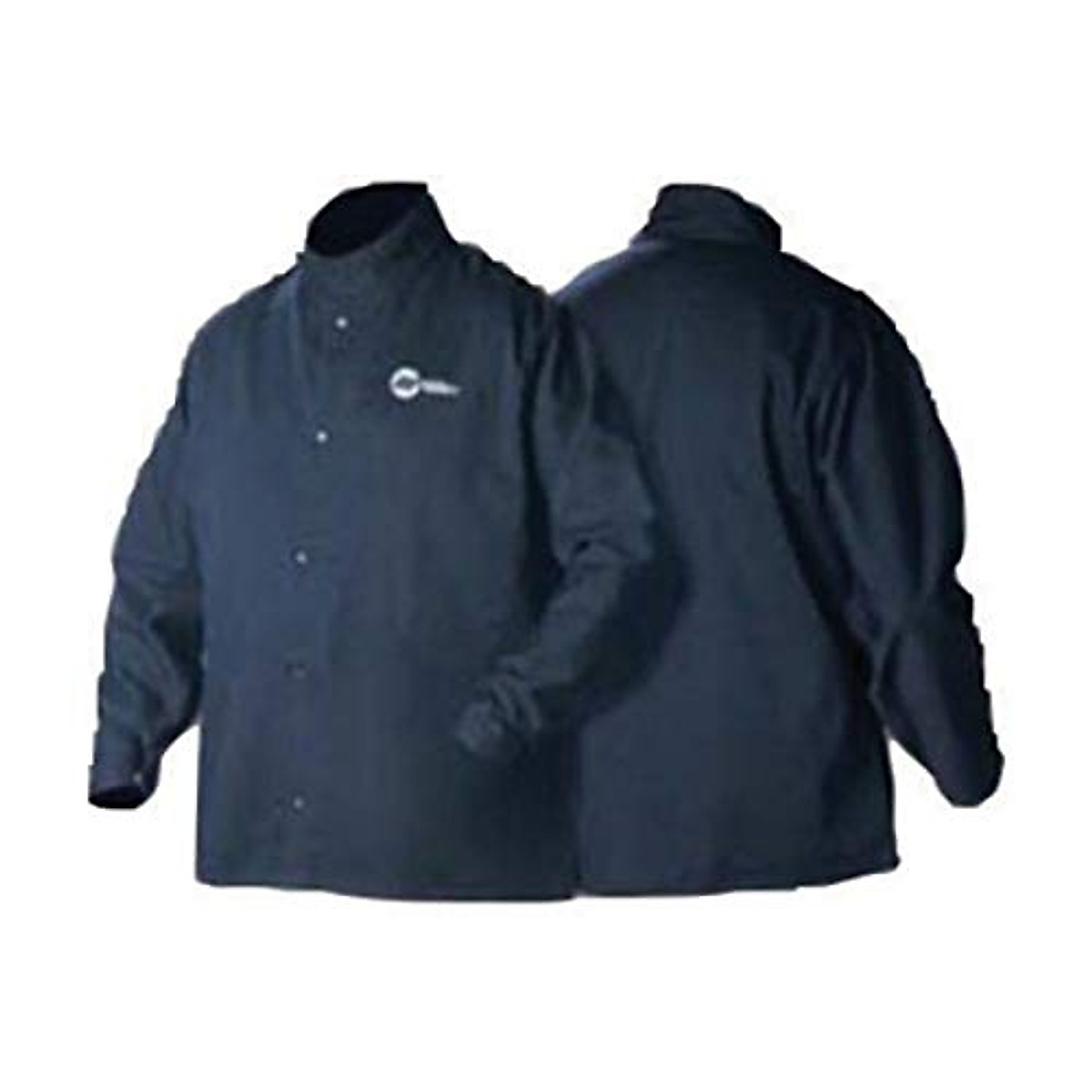 Miller 3X Navy 9 Ounce Cotton Flame Resistant Cloth Jacket With Snap Button Closure And Fold-in Snap Sleeves, Package Size: 1 Each