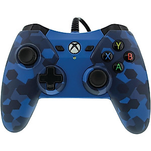 PowerA 1503455-01 Wired Controller for Xbox One - Midnight Blue Camo