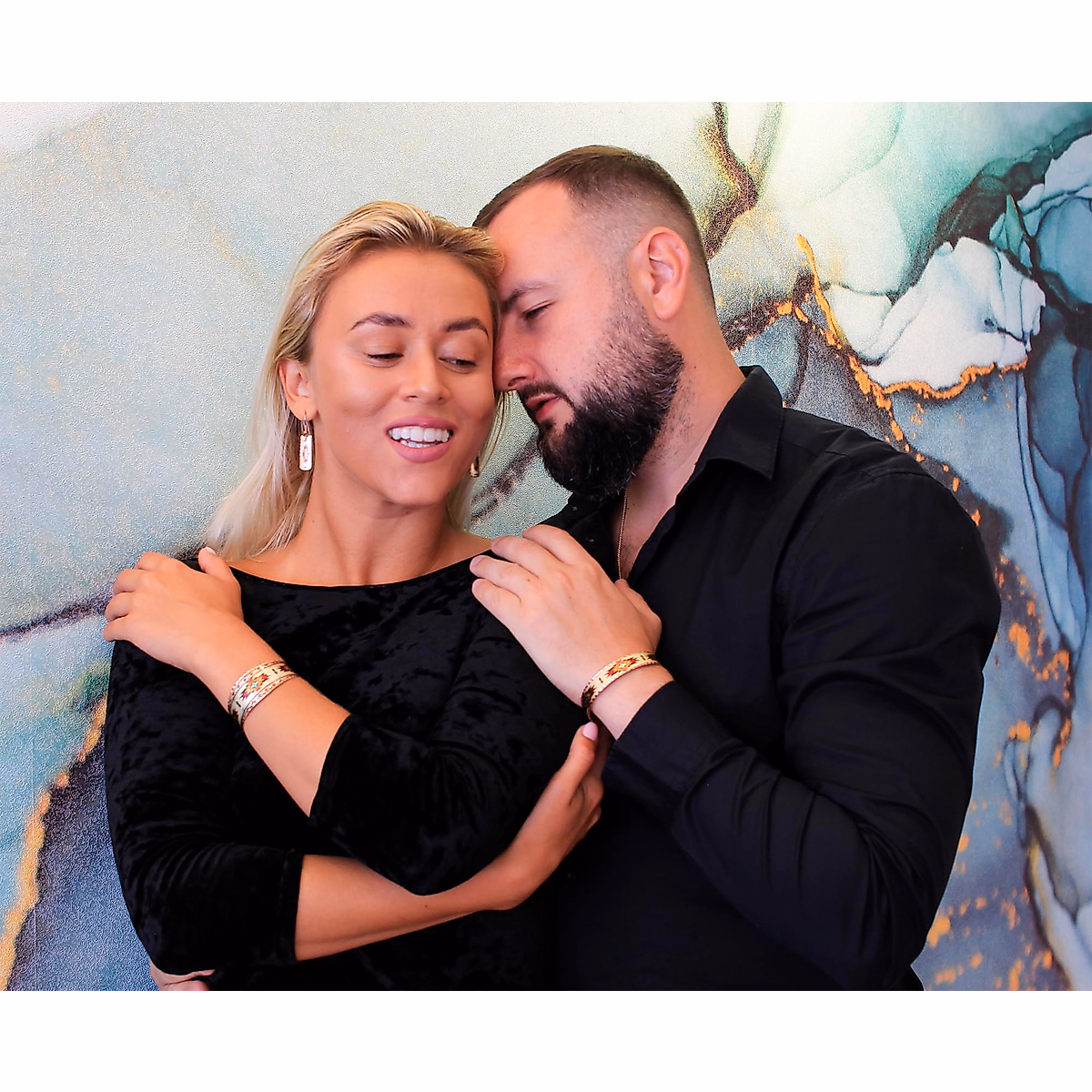 FRONT LINE JEWELRY Native American Bracelets Cuff Open Cuff Made From 99.9% Pure Solid Copper with a Gift Box; Showcase Captivating Animal/Frida/Sasquatch/Skull Designs More