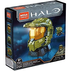 Mega Construx Halo Infinite Master Chief Helmet Building Set