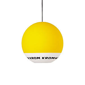 KROM - Kendama Toy POP Yellow - High Wood Quality - Extra Strong - for Beginner and Pro - Gift Pack : Extra String + Stickers