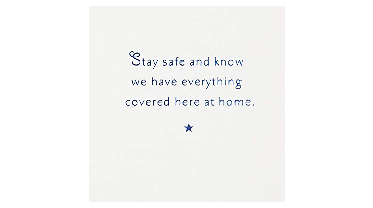 Hallmark Military Deployment Card - Show You Care