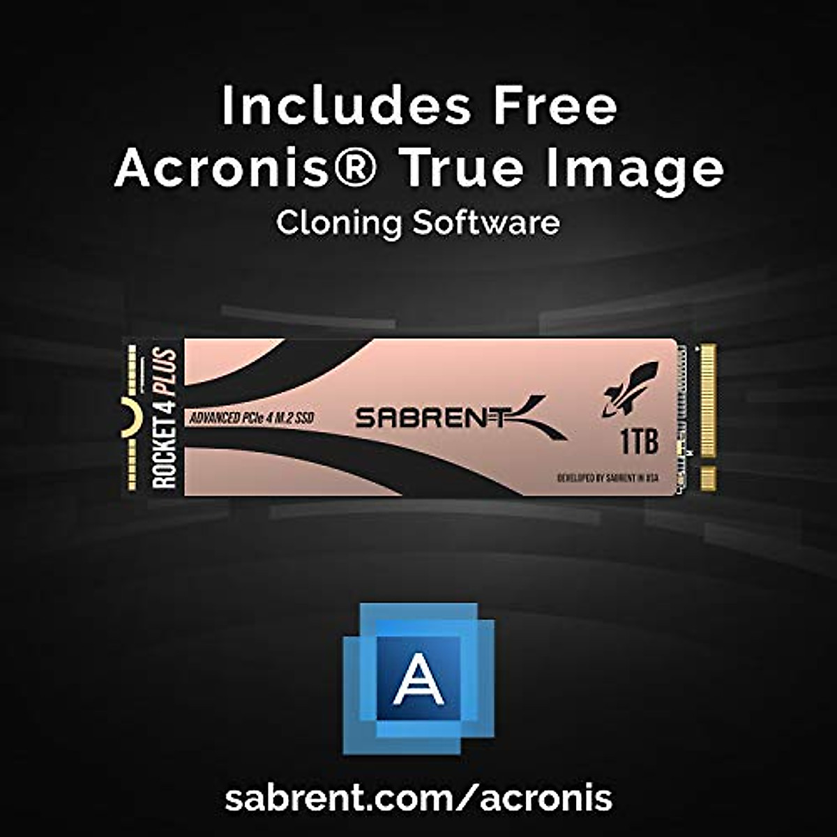 SABRENT 1TB Rocket 4 Plus NVMe 4.0 Gen4 PCIe M.2 Internal SSD Extreme Performance Solid State Drive (Latest Version) (SB-RKT4P-1TB)