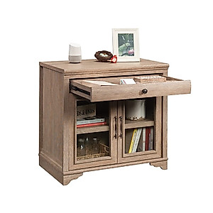 Sauder Rollingwood Engineered Wood Library Base in Brushed Oak