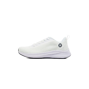 RBX Unisex Adult Athletic Shoe, Lightweight Breathable Knit Mesh Quick Drying Running Shoe, Cushioned Footbed Performance Training Sneaker Unisex Gym Shoe for Men, Women Cool White W6.5 / M5