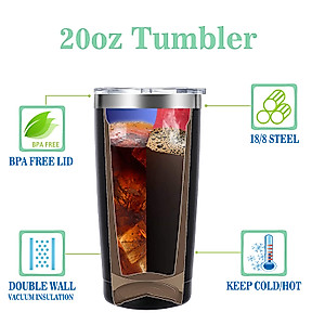 You are The Best Thing 20oz Tumbler Gifts.Anniversary Valentine's Day Gifts for Him Her Boyfriend Girlfriend Husband Wife.Birthday Christmas Gifts for Hubby Wifey Men Women.(Black)