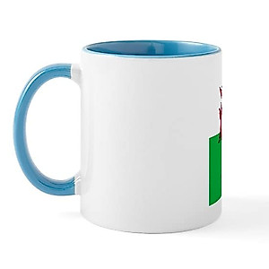 CafePress Welsh Flag Mug Ceramic Coffee Mug, Tea Cup 11 oz