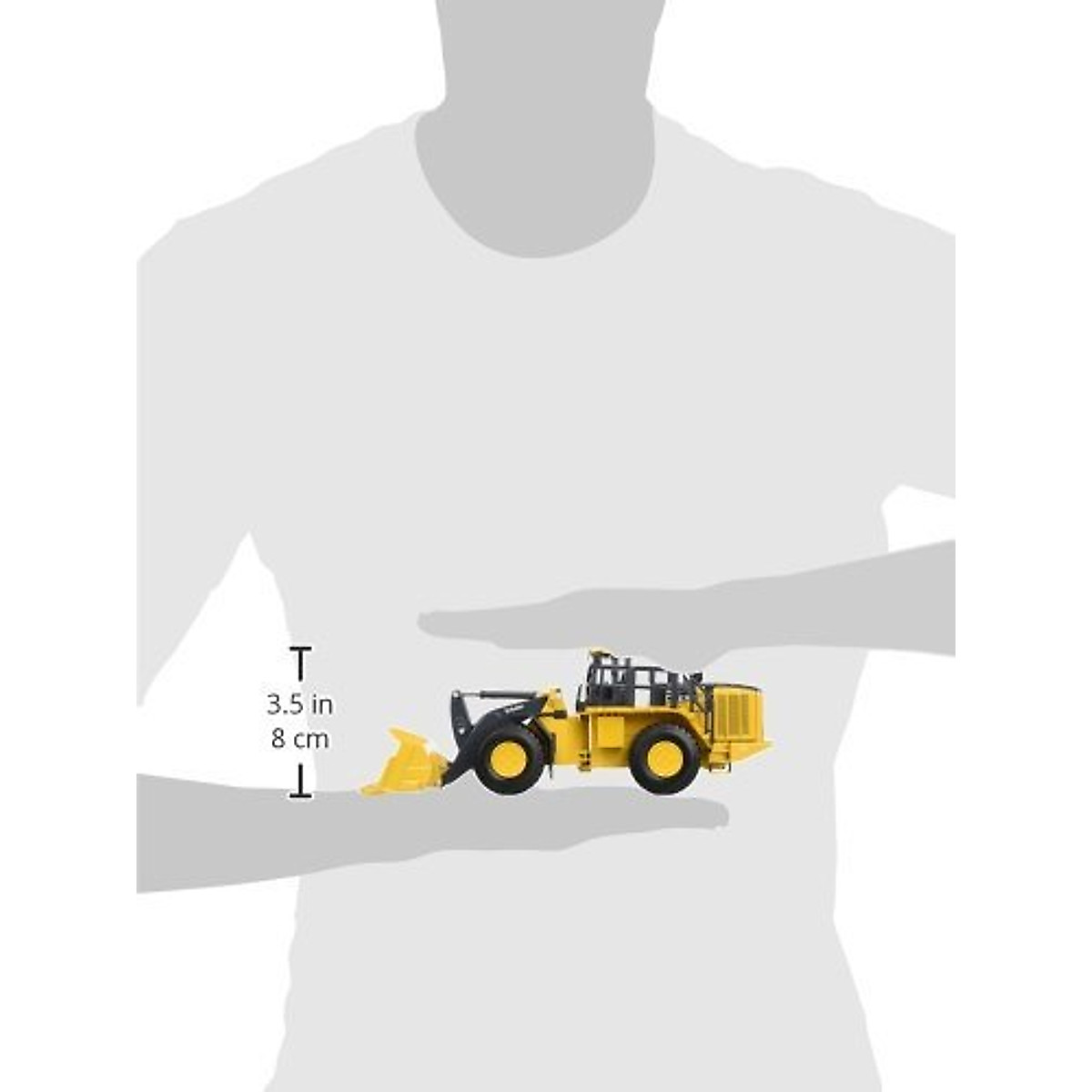 ERTL Prestige John Deere 944K Wheel Loader - 1:50 Scale - Premium Die-Cast and Plastic - Authentic John Deere Replica Construction Toys