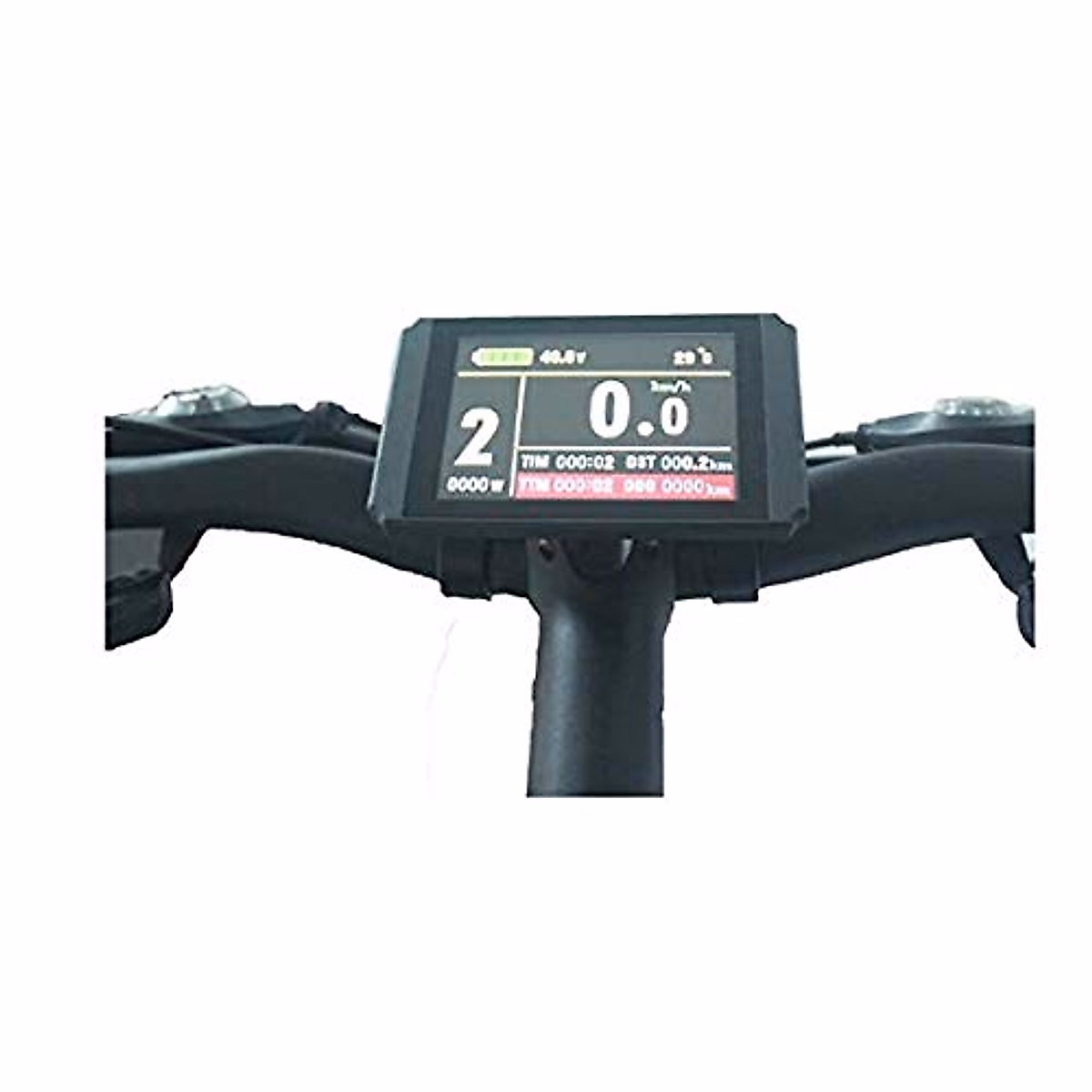 HALLOMOTOR 35A 36V 48V 1000W 1200W Brushless Ebike Controller DC Sine Wave Silver 35A Regenerative Reverse Function + KT LCD8H Color Matrix Display Meter Control Panel