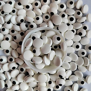 Colyanda Small Candy Eyes Eyeballs Cake Cupcake Toppers Cookie Decorations Edible Sprinkles for Halloween Christmas