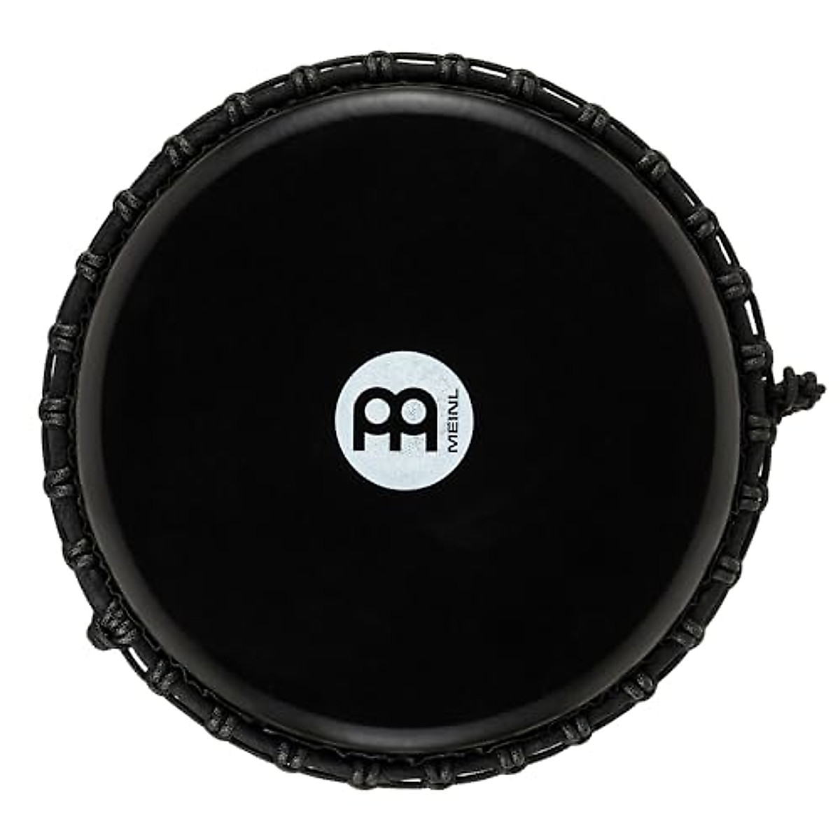 Meinl Percussion Series Travel Djembe Hand Drum Circle Instrument, Synthetic Shell and Goat Skin Head — NOT Made in China — African Mali Weave Rope Tuning, 2-Year Warranty (PADJ4-L-G)