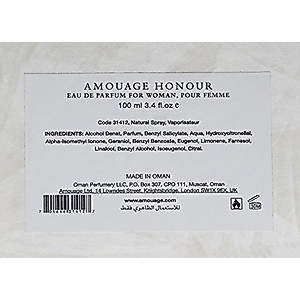 AMOUAGE Honour Women's Eau de Parfum Spray, 3.4 Fl Oz