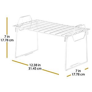 Whitmor Wire Grid Stacking Shelf Small