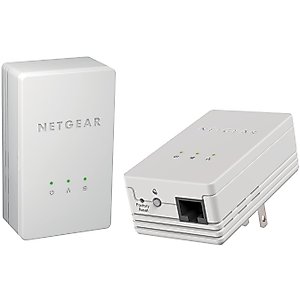 NETGEAR Powerline 200Mbps Mini Adapter - Starter Kit (XAVB1301)