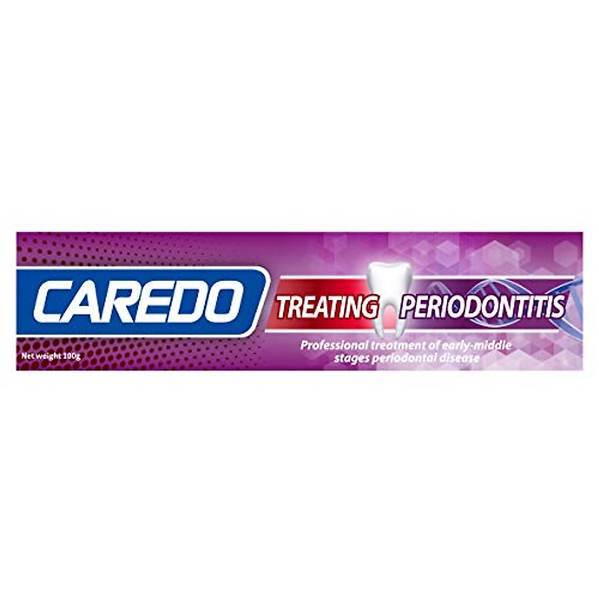 CAREDO Healing Periodontitis Treatment At Home Toothpaste, Periodontal Disease Treatment 3.52oz 2 Tubes, Gingivitis Treatment for Gum Disease, Fluoride Free Toothpaste for Bleeding Gums and LooseTeeth