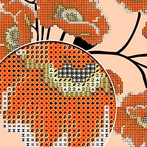 qiguch66 DIY Diamond Painting,DIY 5D Diamond Mosaic Landscapes Garden Lodge Painting Cross Stitch Kit Decor,Arts Craft for Home Wall Decor