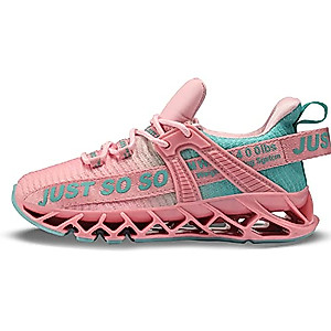 Viay Girls Sneakers Kids Shoes Fashion Kids Tennis Running Sports Shoes Girls Athletic Walking Shoes Size 2 Little Kid