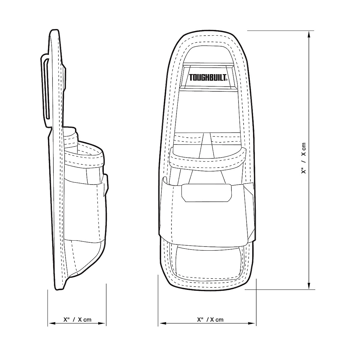 ToughBuilt TOU-30 TB-30 Utility Pouch