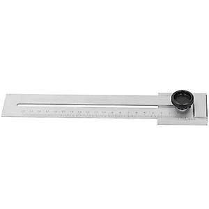 Woodworking Ruler, Clear Scale Wood Working Scribing Rulers Measuring Tools, Professional Parallel Ruler Measuring Tool, Carbon Steel Measuring Tool(200mm)