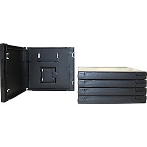 (5) Standard Empty Replacement Game Cases - Compatible With Black Nintendo DS - VGBR14DSBK