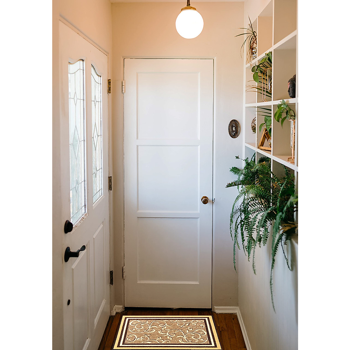 Non-Slip Rubber Back Landing Rug - Landing Mat for Bottom of Stairs - Floormat - Doormat (20" x 30") (Medium, 1999-LM)