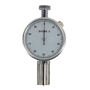 Graigar LX-D Shore D Hardness Tester Shore D Durometer 0~100HD to Testing of Resin, Acryl, Plexiglas, Thermos Plastic Rubber, Printing Plate, Fibred