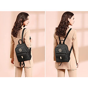 MKP Ladies Small Backpack Purse for Women Fashion Daypacks Purse Shoulder Bag with Charm Tassel