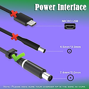Slim 330W 16.92A 19.5V AC Laptop Charger for DELL Alienware M17 M18X X17 X51 Area-51m G15 G16 5530 7630 7620 DA330PM190 LA330PM190 DA330PM111 LA330PM160 Power Supply Adapter Cord
