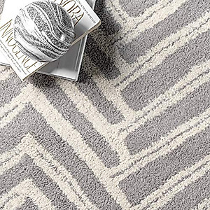 nuLOOM Alex Hand Tufted Wool Runner Rug, 2' x 6', Beige