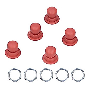5Pcs Lawn Mower Primer Bulb Practical Replacement Accessory Fit for Tecumseh 36045 36045A 640259 Garden Tool