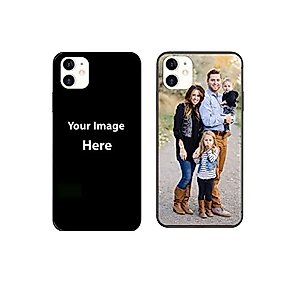 Custom Case for Apple iPhone 11 (6.1inch) Personalized Custom Picture Phone Case Customizable Slim Soft and hard tire shockproof protective Anti-Scratch phone Cover Case- Make Your Own Phone Case