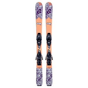 K2 Luv Bug Skis + FDT 4.5 Jr Bindings Girls - 2021-112 cm