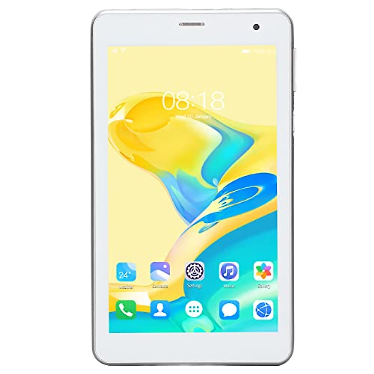 Estink 7 Inch Tablet PC, 2G RAM 32G ROM, HD Display, 5G WiFi Dual Band Dual Camera Tablet PC with 2 Card Slots, Support 128g Memory Card, for Android 9.0(Blue)