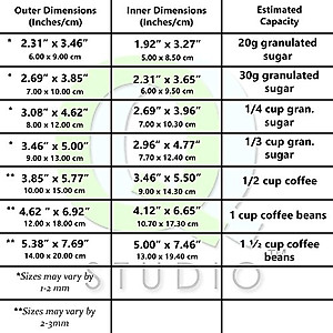 100x Premium Red Mylar Foil Open Top Sampling Pouch (7cm x 10cm)
