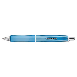 PILOT Dr. Grip Frosted Refillable & Retractable Ballpoint Pen, Medium Point, Blue Barrel, Black Ink, Single Pen (36253)