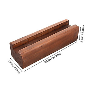 Cabilock Wood Full Length Mirror Holder Rack Display Support Full Length Mirror Stand Artwork Stand Wood Display Mount Wooden Art Mount Display Rack Wood Artwork Rack Wood Display Stand