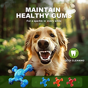 Dog Toys for Aggressive Chewers - Indestructible Dog Toy,Puppy chew Toys for Teething,Interactive Dog Toys,Dog Enrichment Toys,Puppy Essentials,Dog Birthday - Medium - Bacon - christmas dog toys