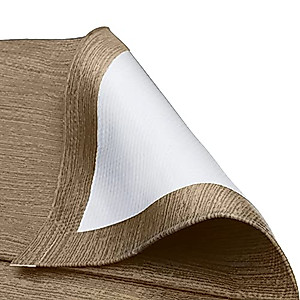 RecPro RV Awning Fabric Replacement 17 Foot Camper Awning | Tan | Width Size Options | 8' (96") Length | Heat Sealed | 3 Year Warranty (17 Feet, Actual 16' 1")