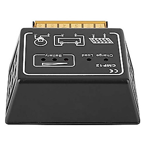 Junluck High Efficient 10A Solar Charge Controller, Solar Controller Battery Regulator, Durable Home Path for Garden Yard